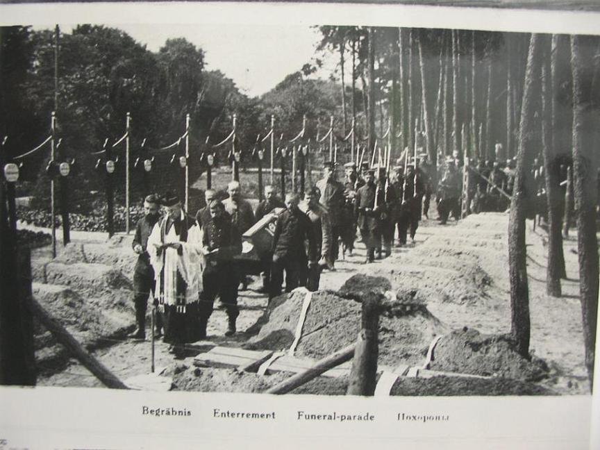Burial of German Prisoner - Places & Infrastructure - The Great War ...