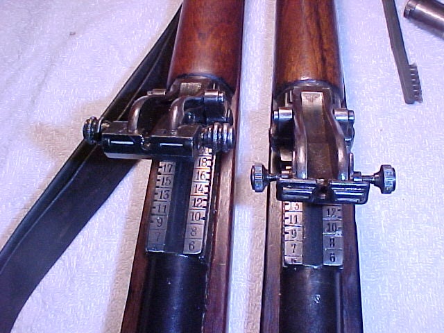 WWI French Berthier Rifle with early night sights - Arms and other ...