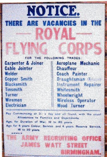 RFC Ground Trades - Air personnel and the war in the air - The Great ...