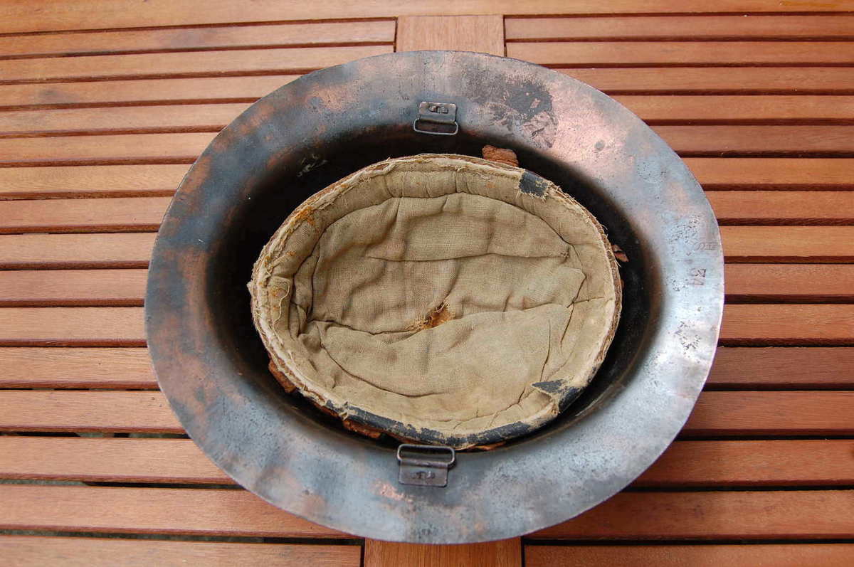 Early Brodie Helmet with unusual finish - Other Equipment - The Great ...