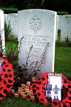 Donald Simpson Bell VC - Professional Footballer - Medals - The Great ...