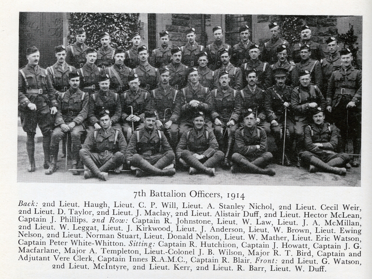 7th Scottish Rifles (Cameronians) - Soldiers and their units - The ...