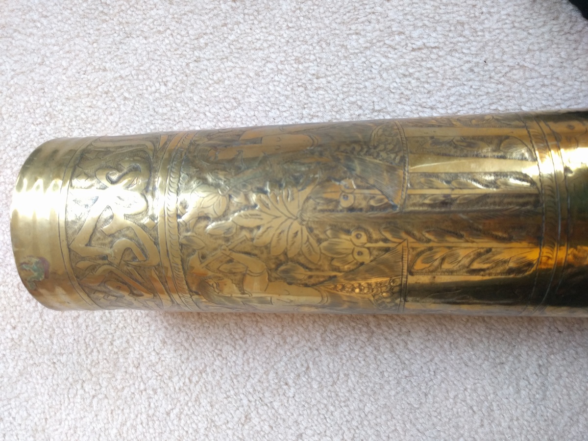 Can anybody identify this ww1 canister shell - Other Great War Chat ...