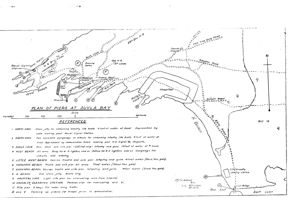 Photos of the Suvla Landing August 1915 - Soldiers and their units ...