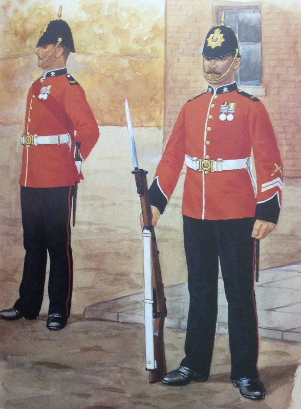 Dress uniform of Leinster regiment. - Uniforms,Cap Badges and Insignia ...