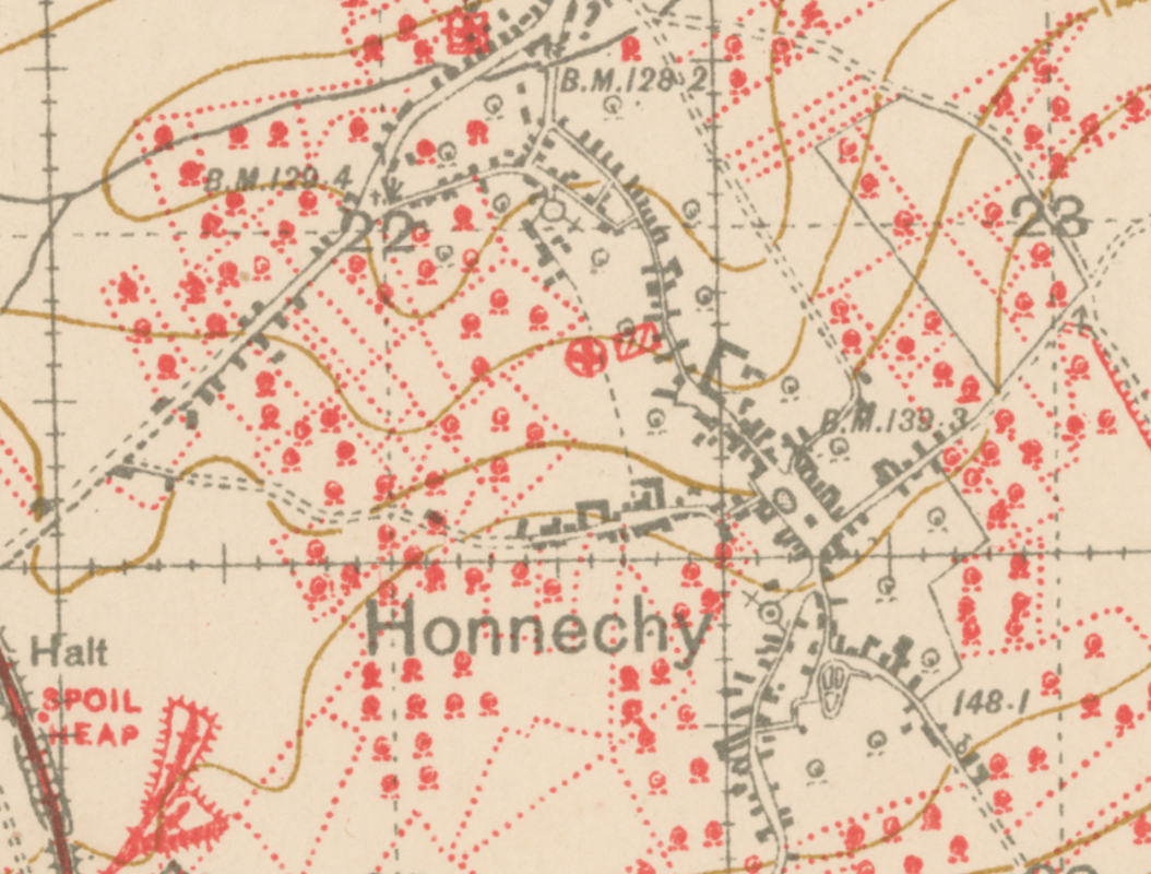 Trench Map Symbol - Interpreting documents - The Great War (1914-1918 ...