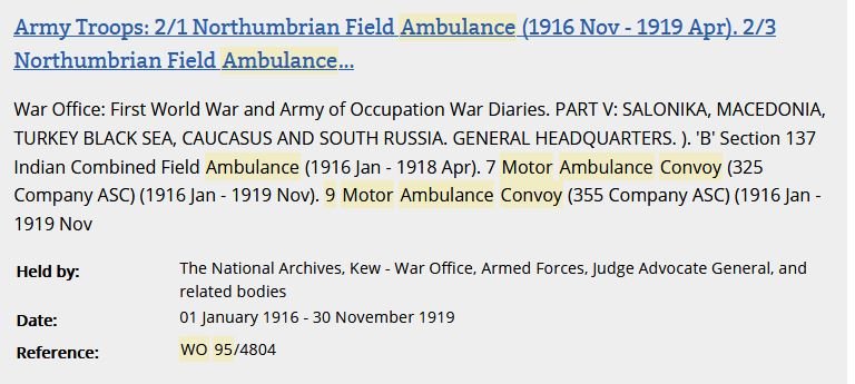 Thomas Louis Enright RAMC Dr - Medical Services (Home and Abroad) - The ...