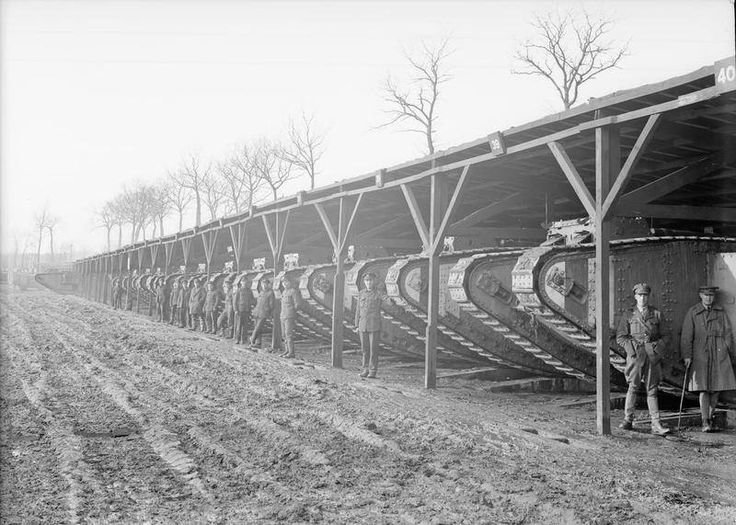 TANK STORAGE SHED PHOTO - The Western Front - The Great War (1914-1918 ...