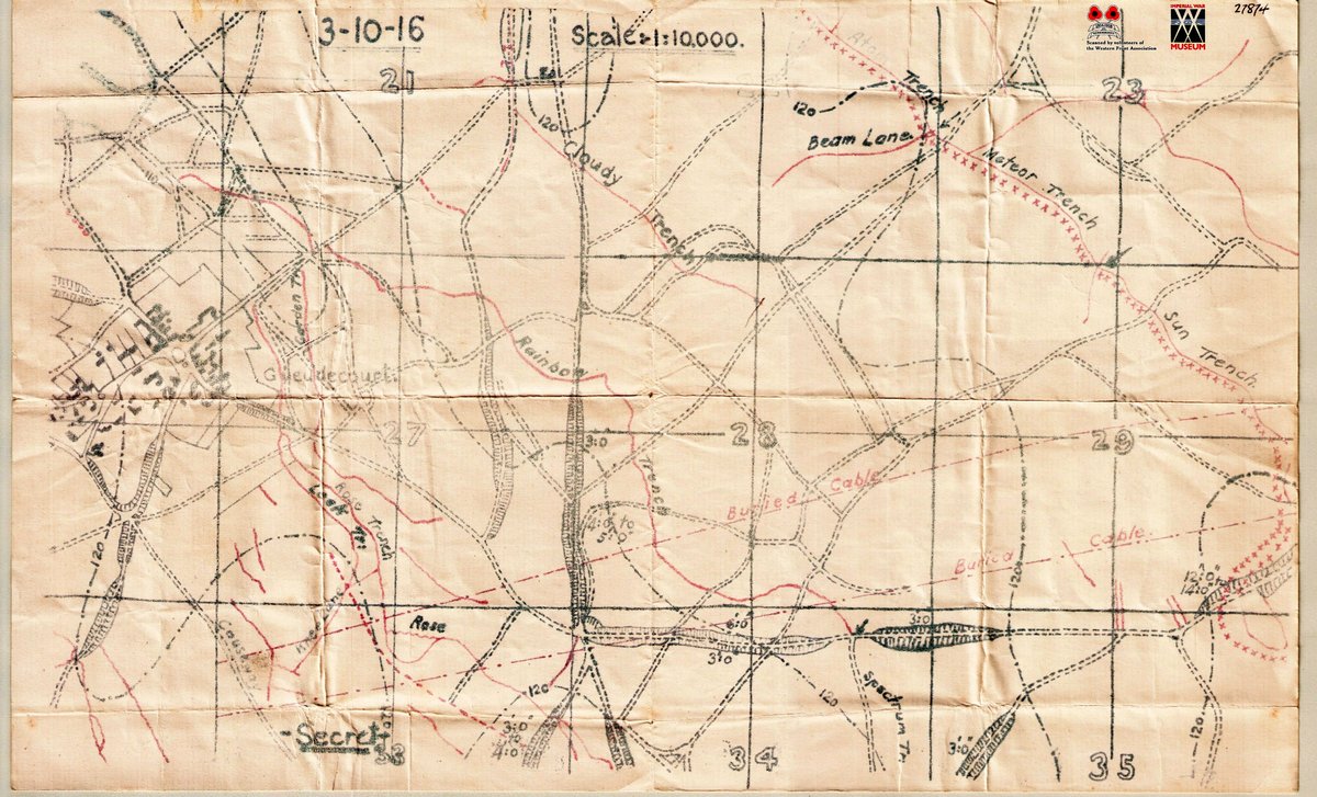 Transloy Ridges - Rainbow Trench - The Western Front - The Great War ...
