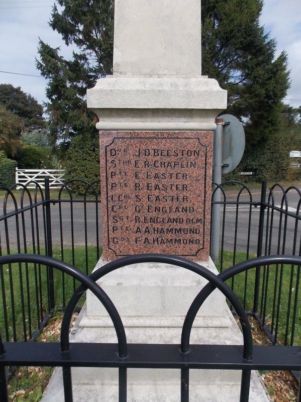 Mystery Soldier - Great Bircham Norfolk - Soldiers and their units ...