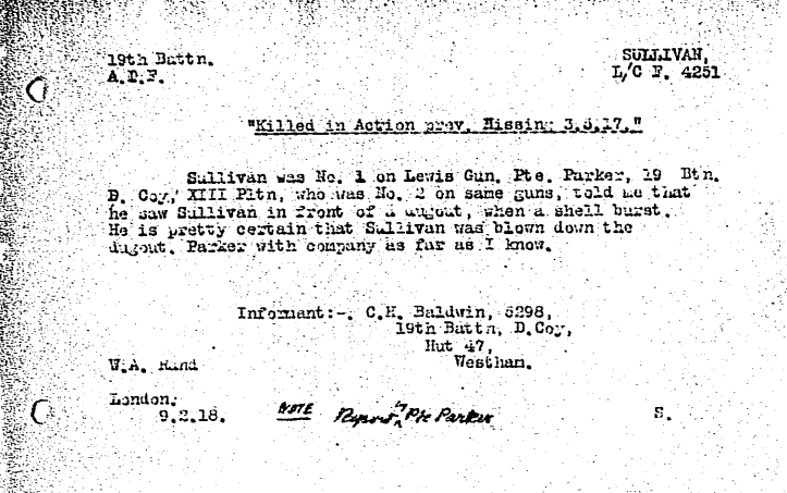 A/Sgt Frederick Sullivan DCM (recommended for the VC) - Soldiers and ...