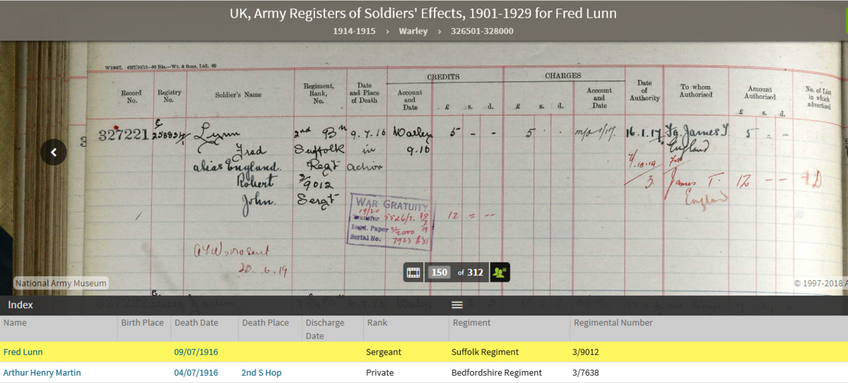Mystery Soldier - Great Bircham Norfolk - Soldiers and their units ...