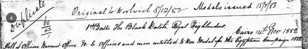 Captain Cecil Edward Peter Stewart-Robertson Cameron Highlanders - Page ...