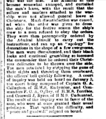 Royal Navy service record, - Sailors, navies and the war at sea - The ...