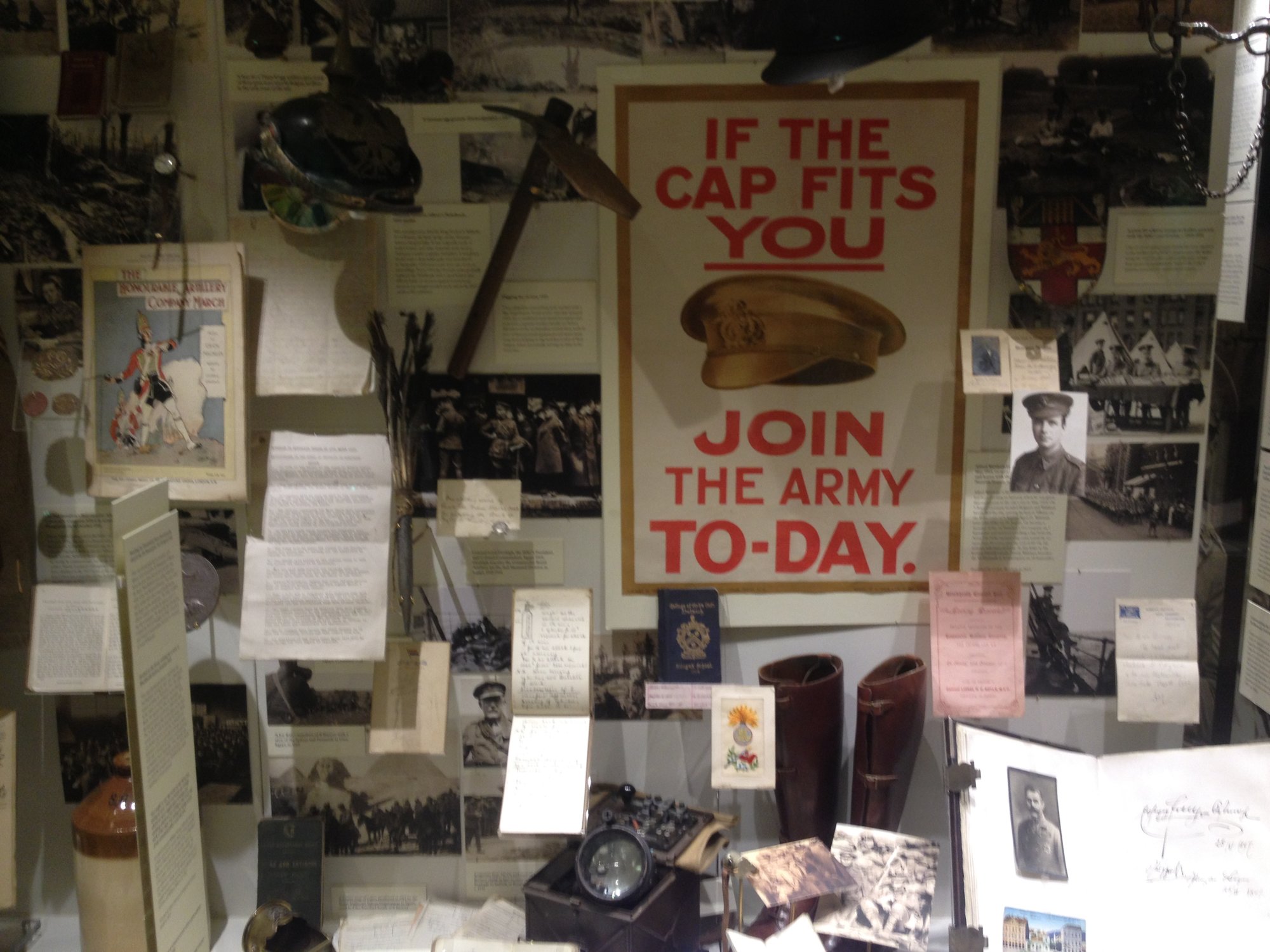 HAC Museum. Private Tour. - Other Great War Chat - The Great War (1914 ...