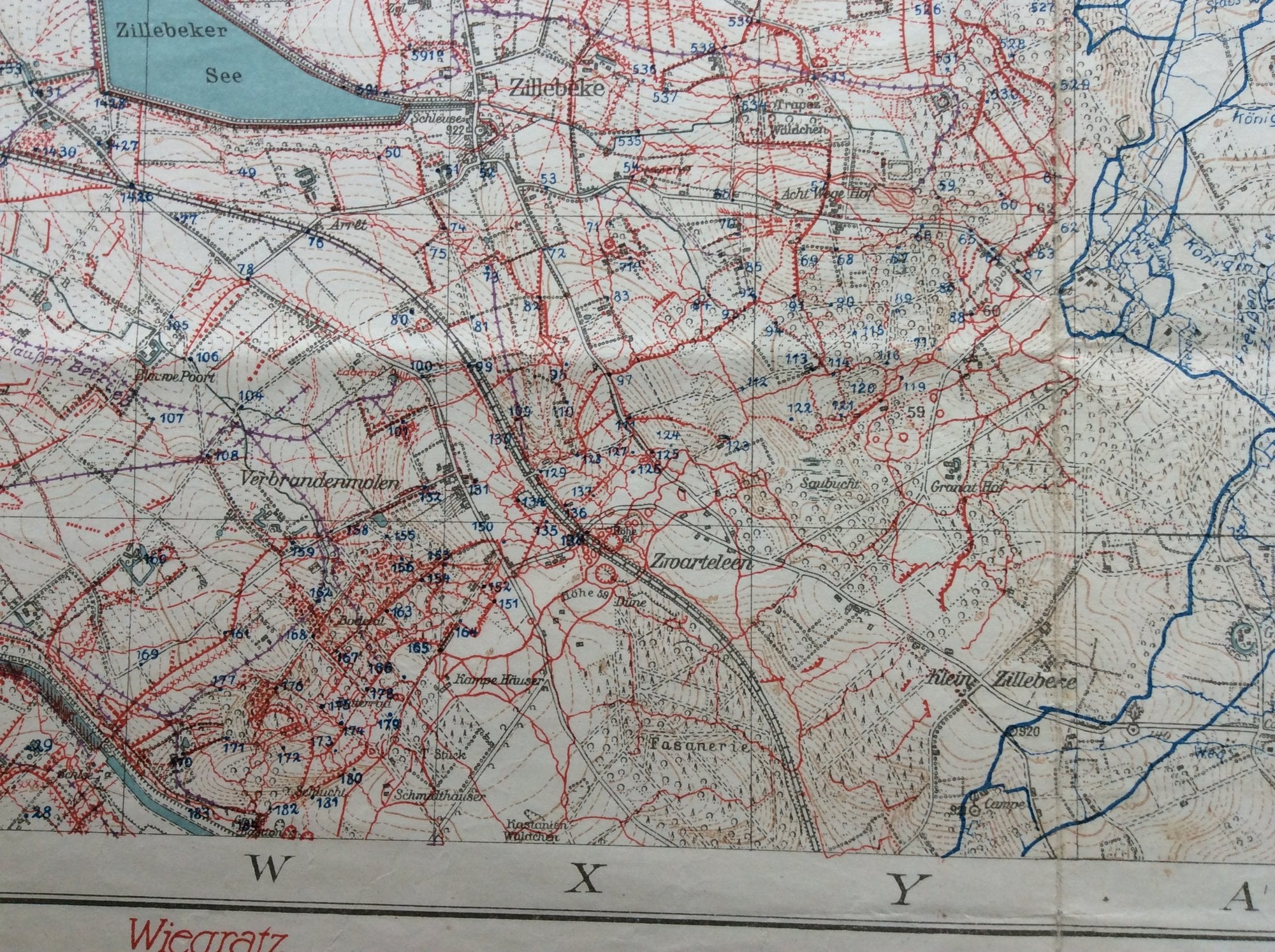 German trench maps around Shrewsbury Forest? - Maps - The Great War ...