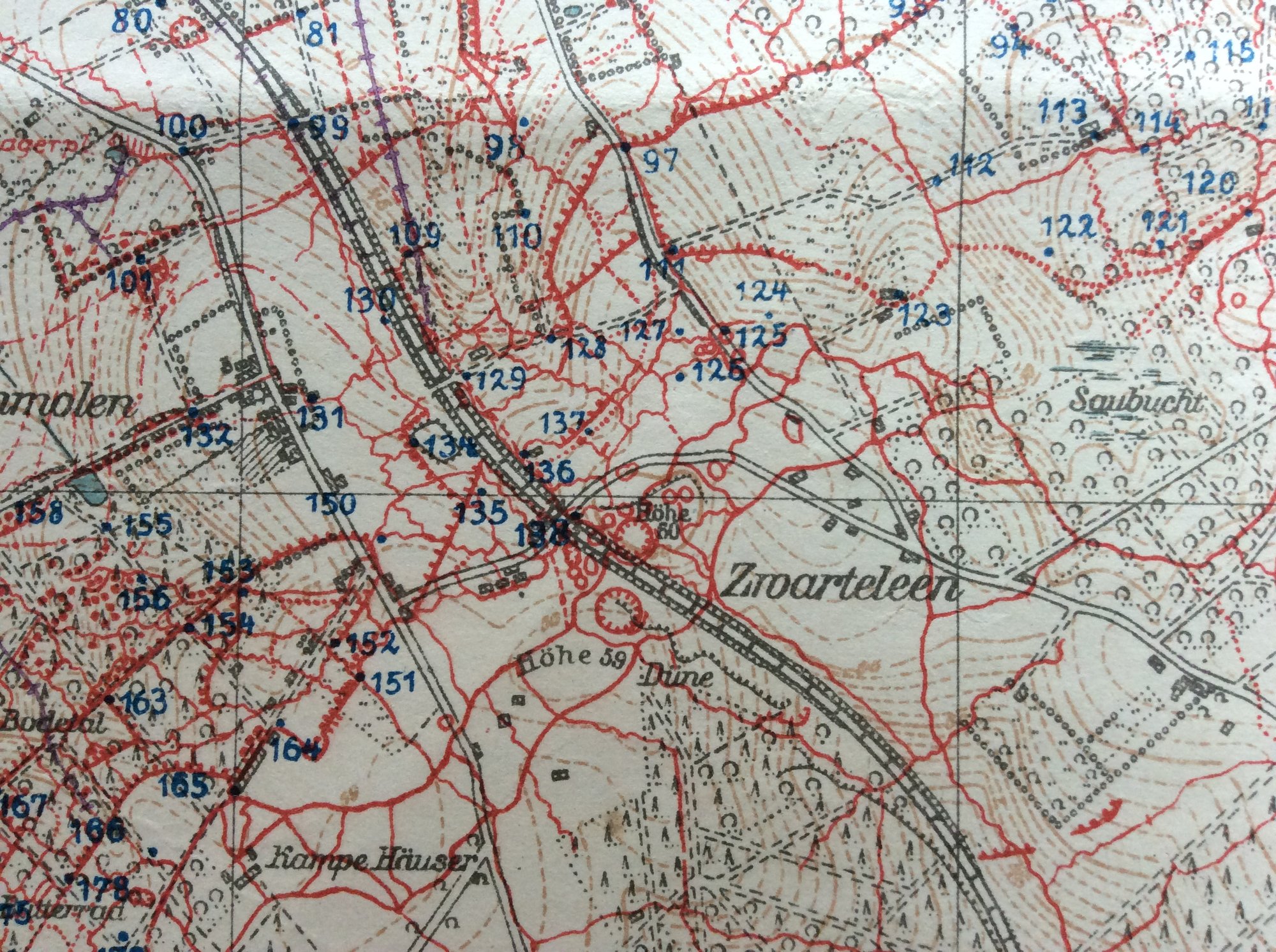 German trench maps around Shrewsbury Forest? - Maps - The Great War ...