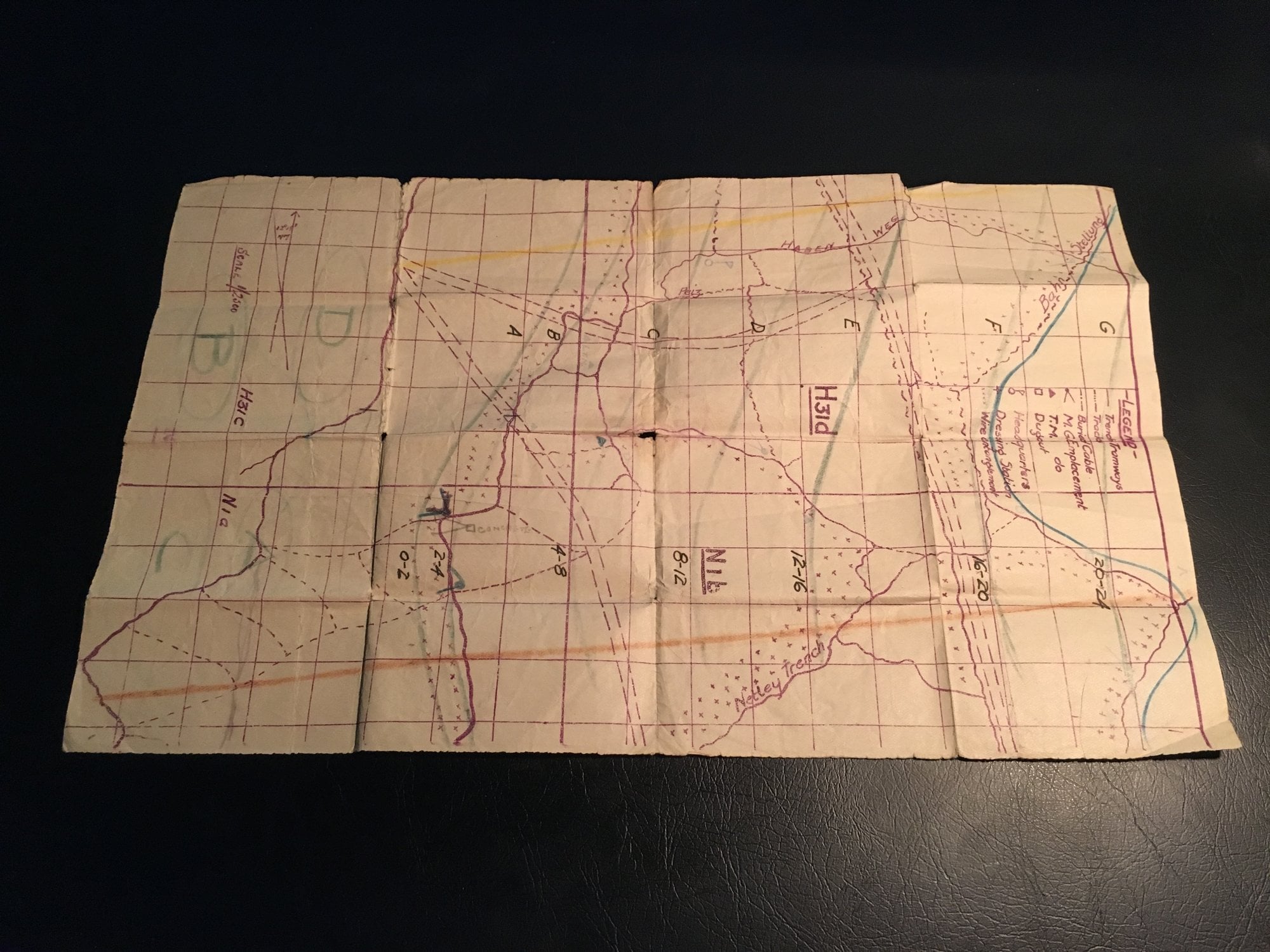Map - Battle of Hill 70 - Maps - The Great War (1914-1918) Forum