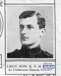 Capt, the Hon., Gerald Philip Montague Napier STURT - Soldiers and ...