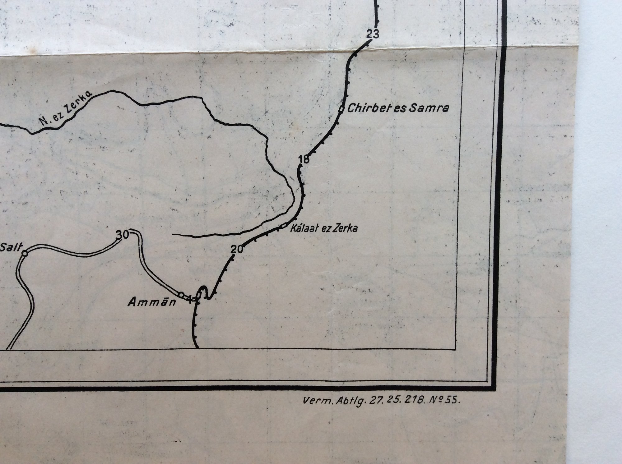 German Railway Maps, Palestine - Middle East & North Africa - The Great ...