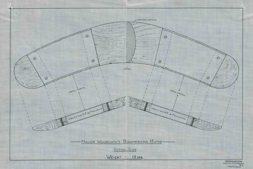 Boomerang Bomb - Arms and other weapons - The Great War (1914-1918) Forum