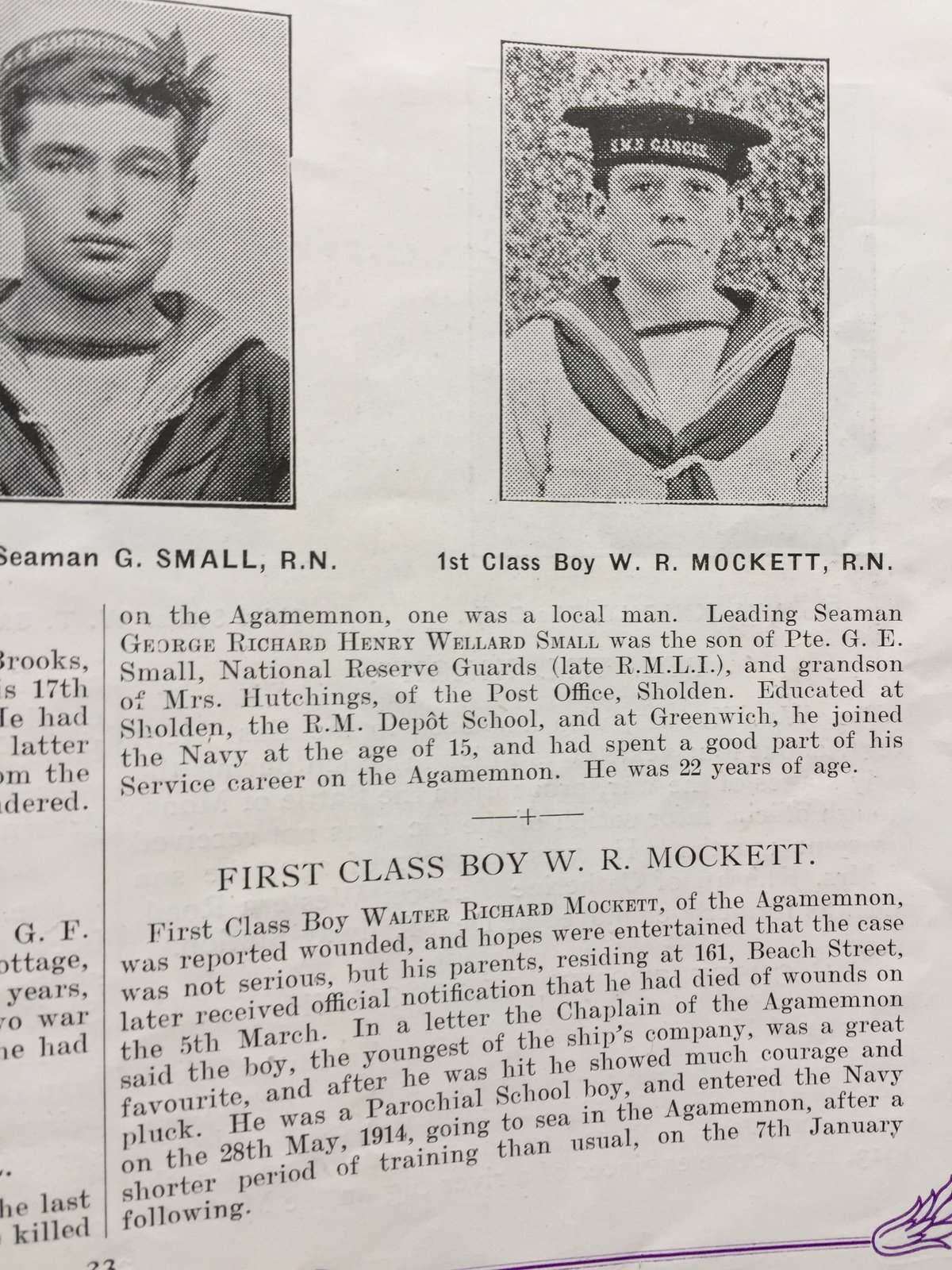 Walter Richard Mockett - Sailors, navies and the war at sea - The Great ...