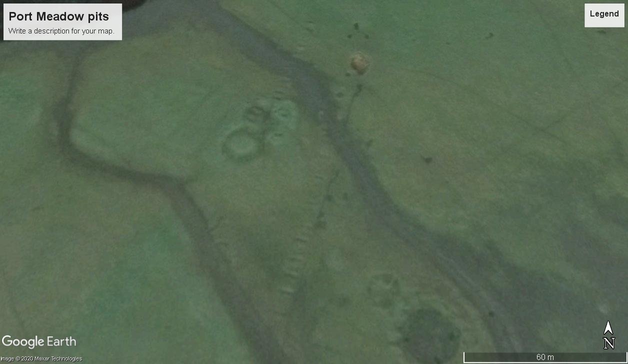 Practice trenches on Port Meadow, Oxford - Places & Infrastructure ...