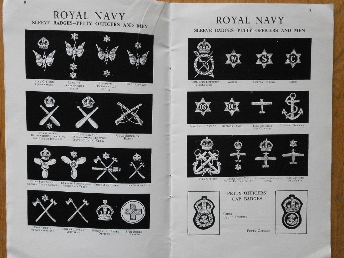 R.N.R. Good Conduct Badges - Uniforms,Cap Badges and Insignia - The ...