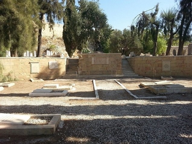 listed on the Jerusalem Mount Zion Protestant Cemetery - Middle East ...