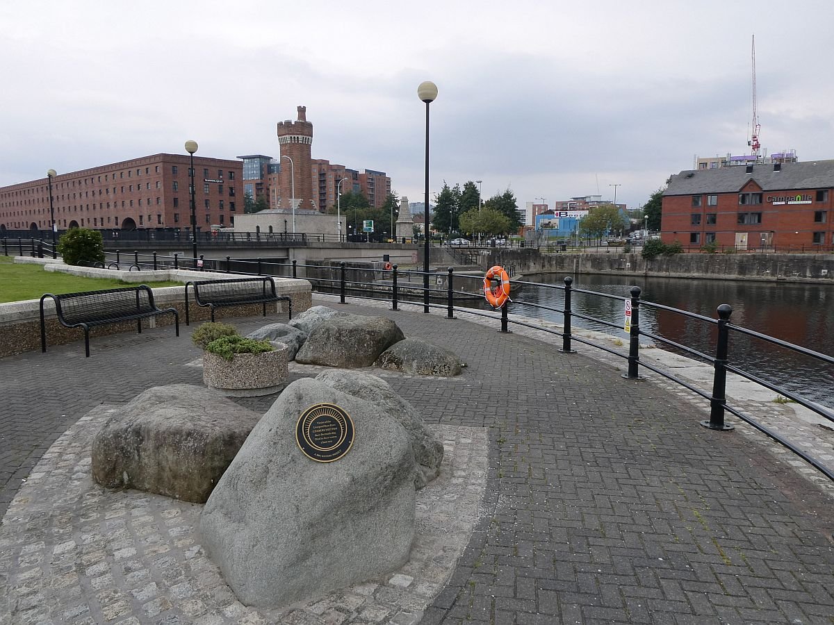 Charles Wotten memorial at Liverpool Queens Dock - Cemeteries and ...