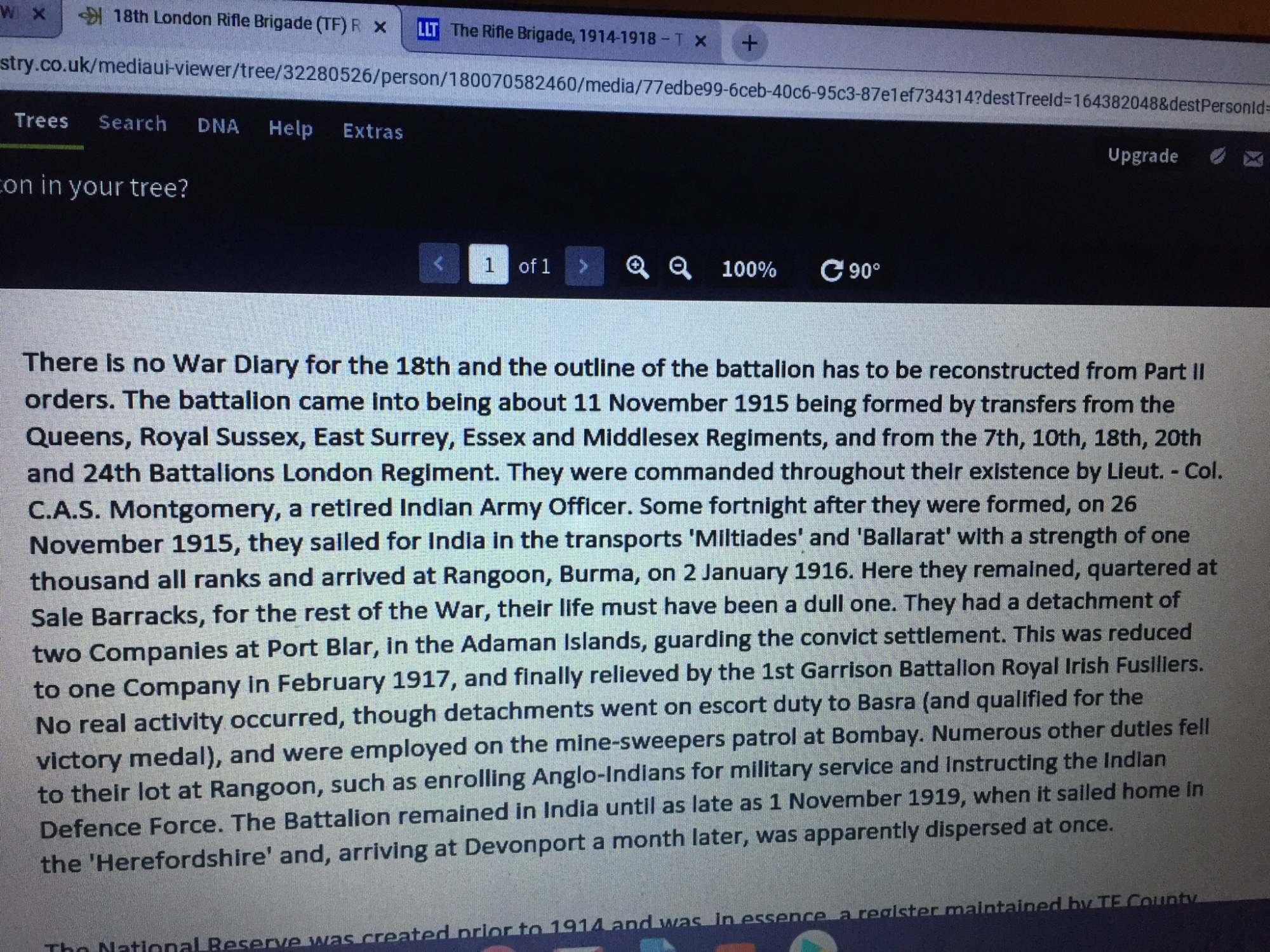 Burma ww1 - India & Asia Pacific - The Great War (1914-1918) Forum