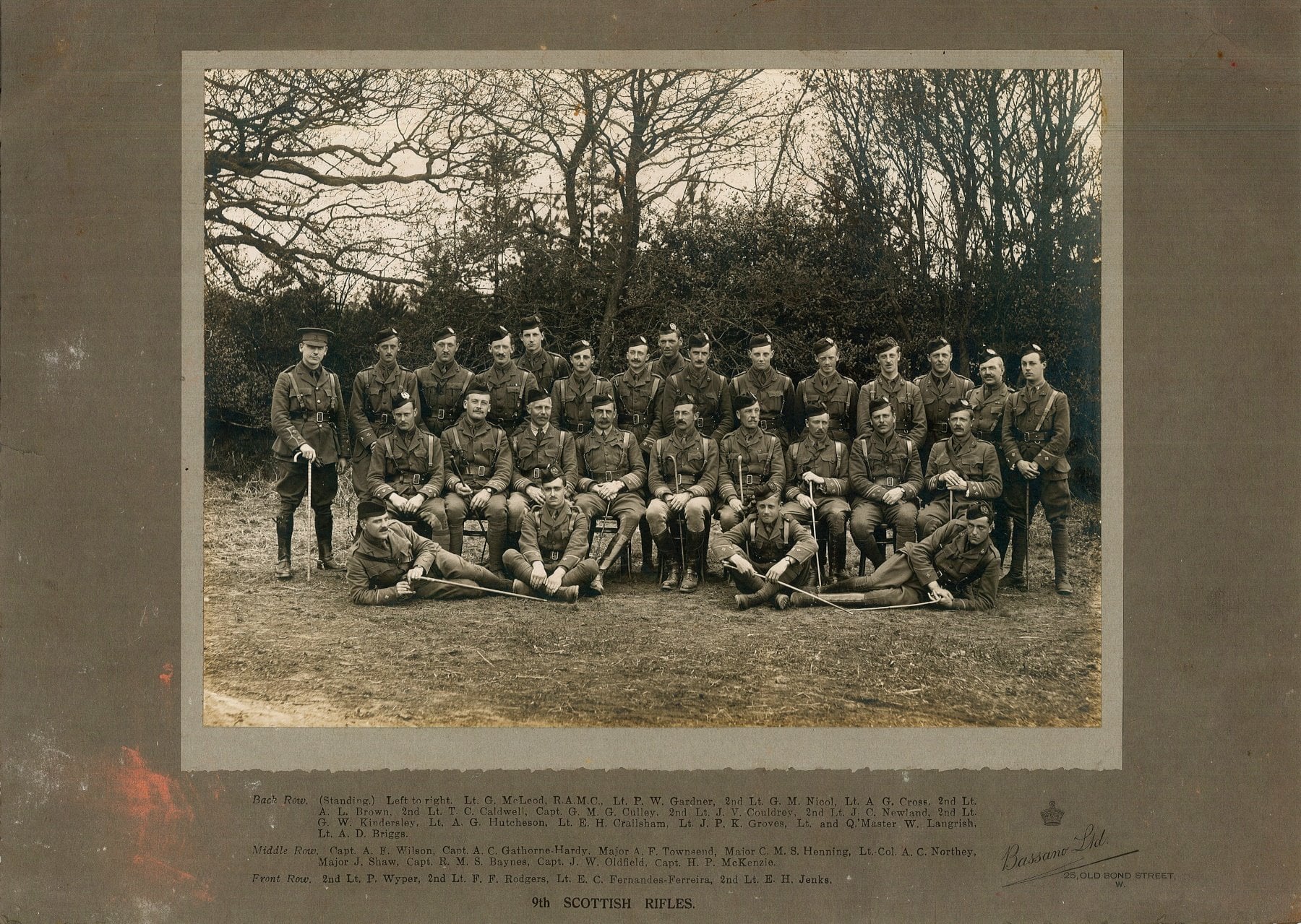9th Scottish Rifles - Page 3 - Soldiers and their units - The Great War ...