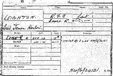 help needed Lieutenant E.J.H Leighton army/air force - Soldiers and ...