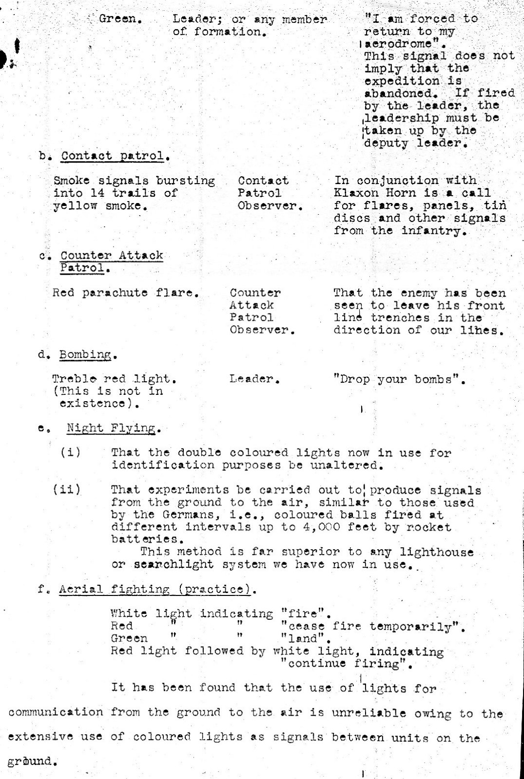 RFC rockets - Air personnel and the war in the air - The Great War ...