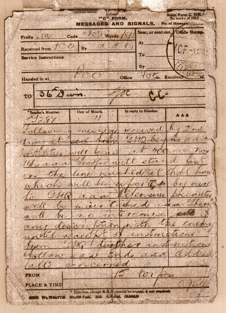 Armistice Note - Other Great War Chat - The Great War (1914-1918) Forum