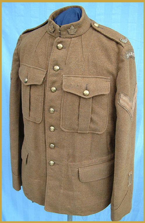 A Canadian WW1 Uniform? - Uniforms,Cap Badges and Insignia - The Great ...