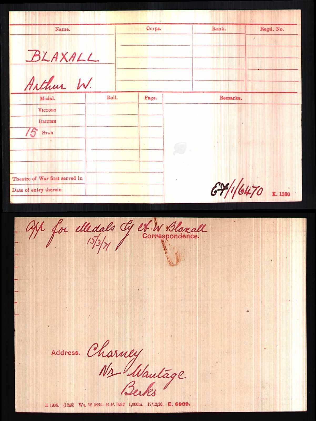 medals to Reverend vicars YMCA who served in france during ww1 - Medals ...