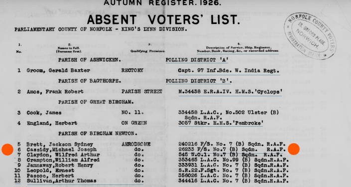 Michael Joseph Cassidy - (1) RN (2) RAMC [Militia] (3) Royal Irish ...