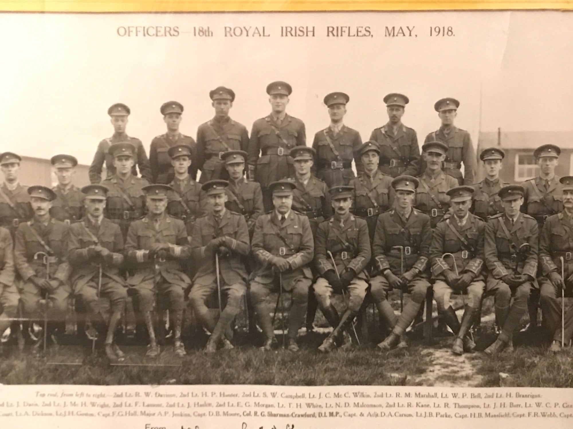 18th Royal Irish Rifles and noteworthy names here - Soldiers and their ...