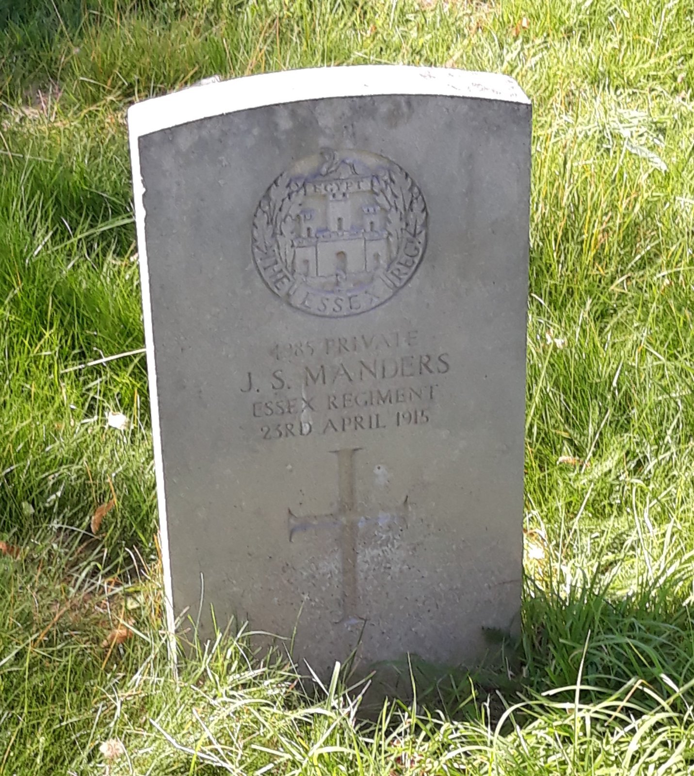 James Manders, Age 70, Essex Regiment - Soldiers and their units - The ...