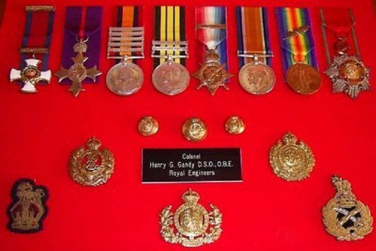 COLONEL HENRY GEORGE GANDY, DSO, OBE, R.E. - Soldiers and their units ...