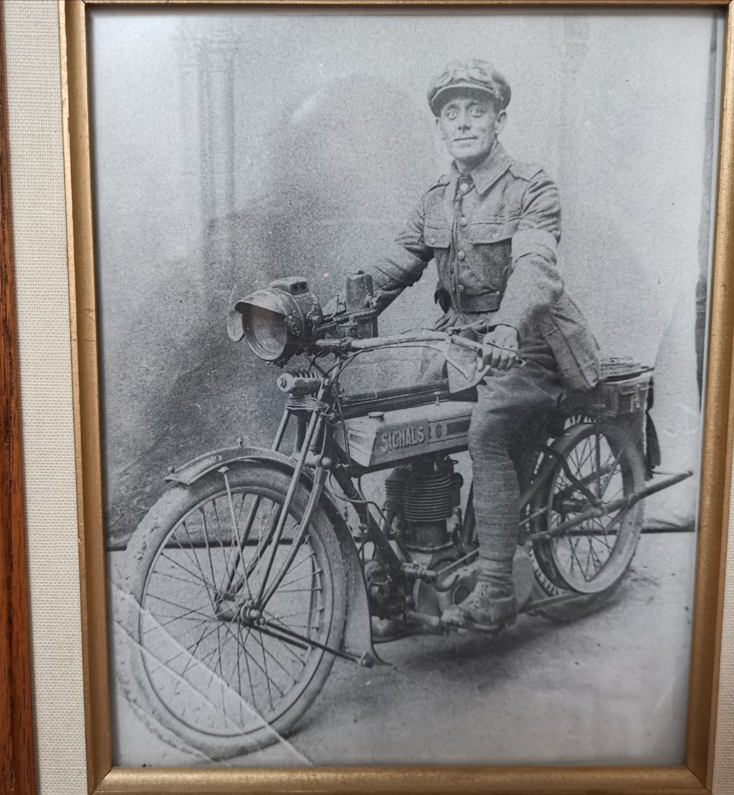 British RE Dispatch Riders serving in Australian Divisions Signals 1917 ...