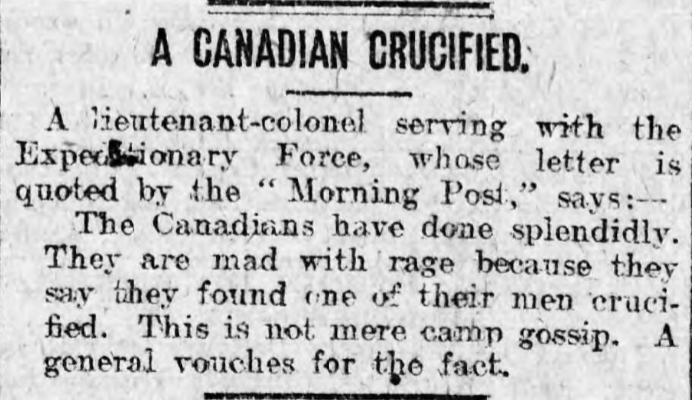 The Case of the Crucified Canadian - Socks, Sütterlin, & Other Musings ...