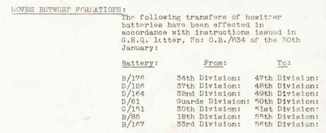 Field Artillery Reorganisation 1916 - 1917 - Other Great War Chat - The ...
