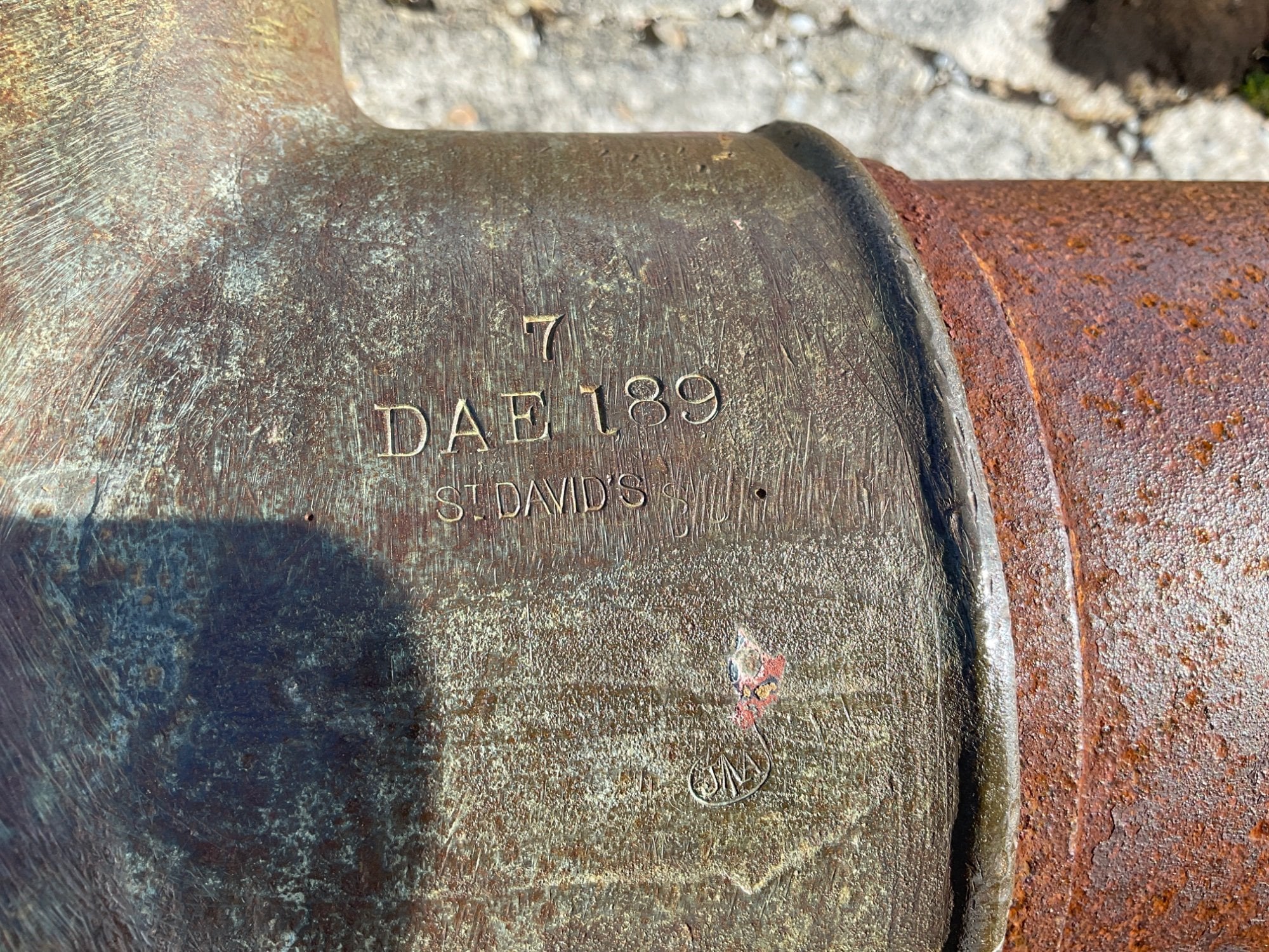 Help identifying markings on ww1 era naval gun - Arms and other weapons ...