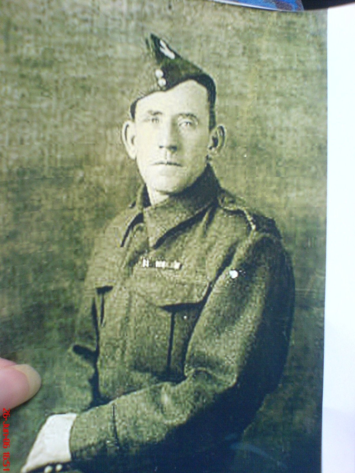 James Ditchburn 27/192 - 27th(Tyneside Irish) Northumberland Fusiliers ...