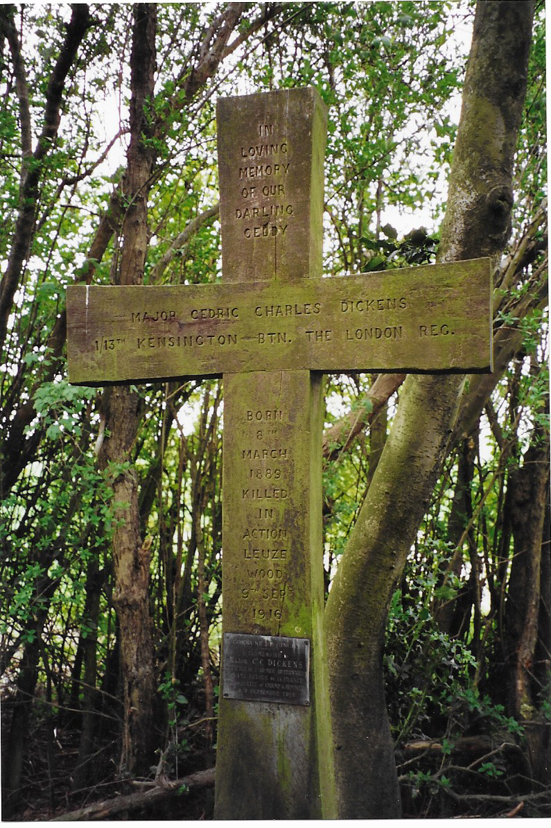 Dickens Memorial - Cemeteries and memorials - The Great War (1914-1918 ...