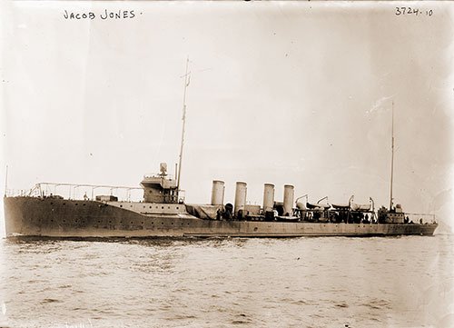 USS Jacob Jones wreck found - Sailors, navies and the war at sea - The ...