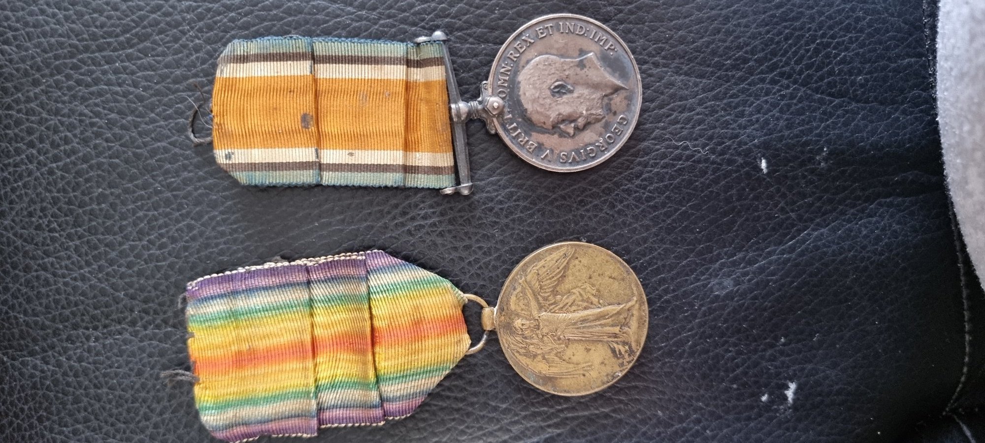 How do I clean these WWI medals without removing the patina? - Medals ...