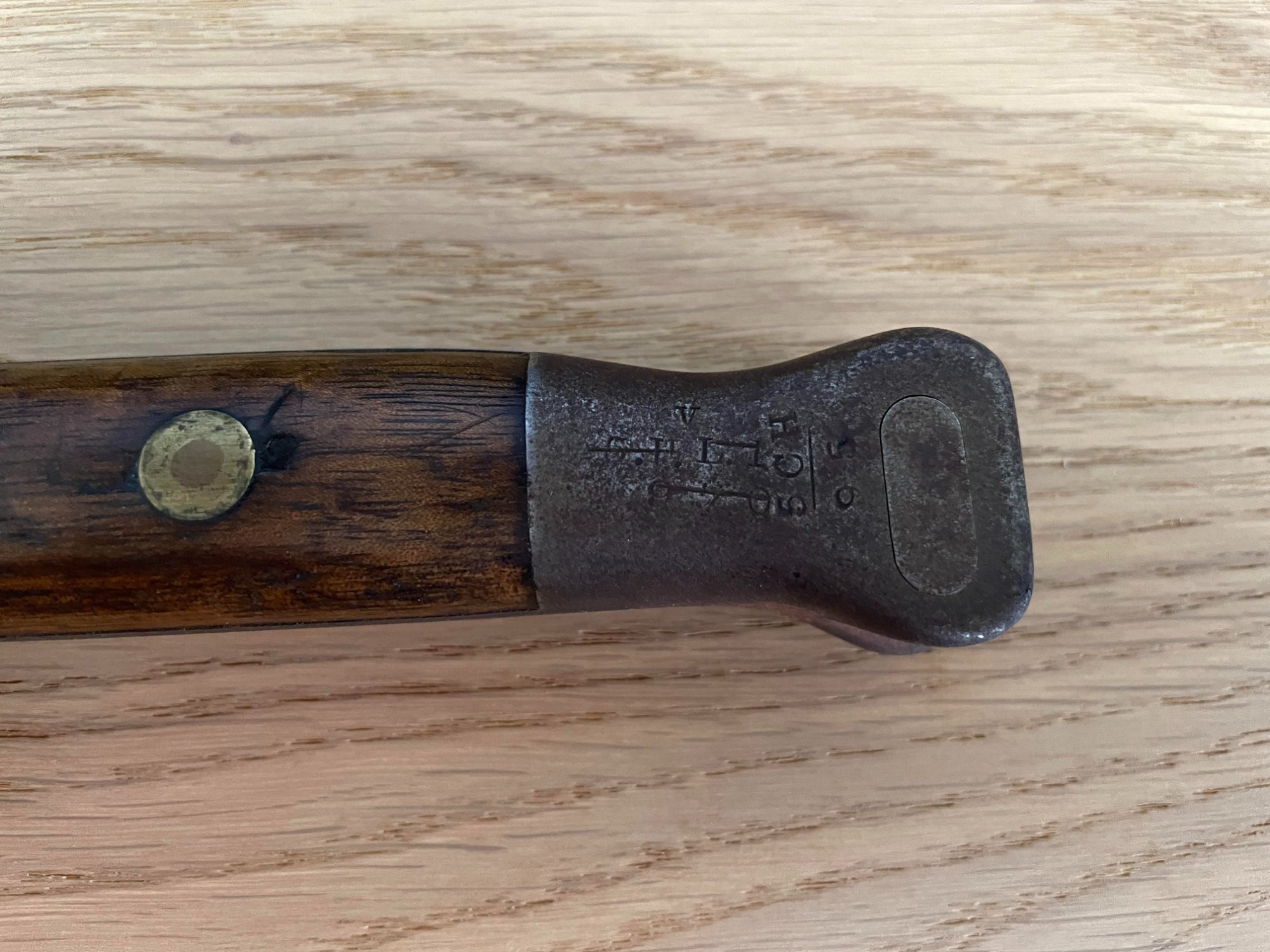 Help with identification and markings of P.1903? bayonet - Arms and ...
